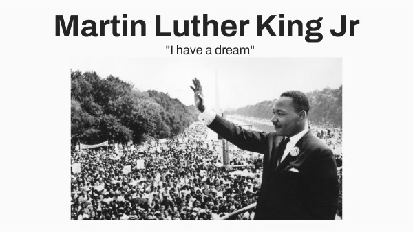 Présentation Martin Luther King