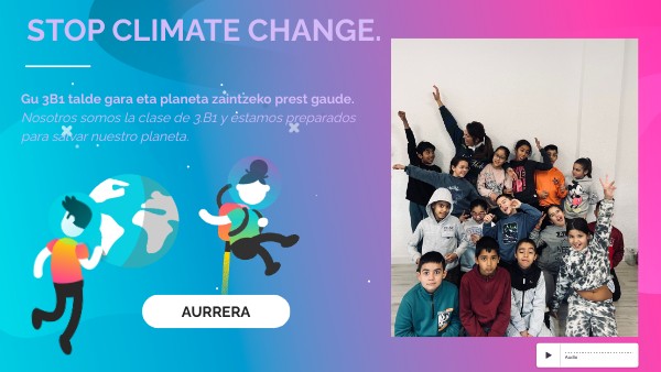 STOP CLIMATE CHANGE | Genially