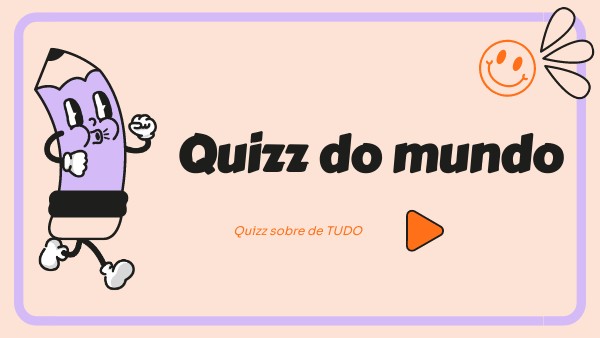 Quizz do mundo.