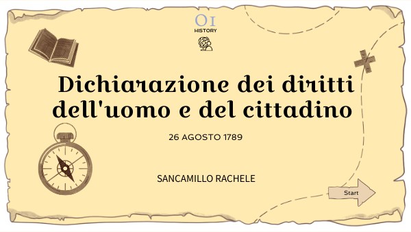 Dichiarazione dei diritti dell'uomo e del cittadino | Genially