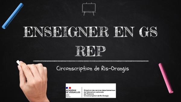 Enseigner en Gs REP | Genially
