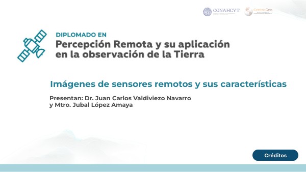Imágenes de sensores remotos y sus características | Genially