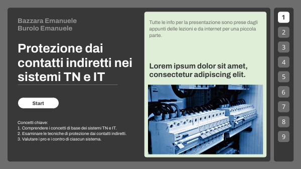 Protezione Contatti Indiretti - Sistemi TN e IT | Genially
