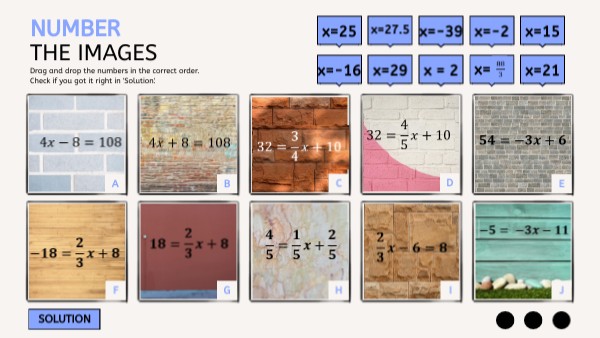 Unit 3 ~ One & Two Step Mixed Review | Genially