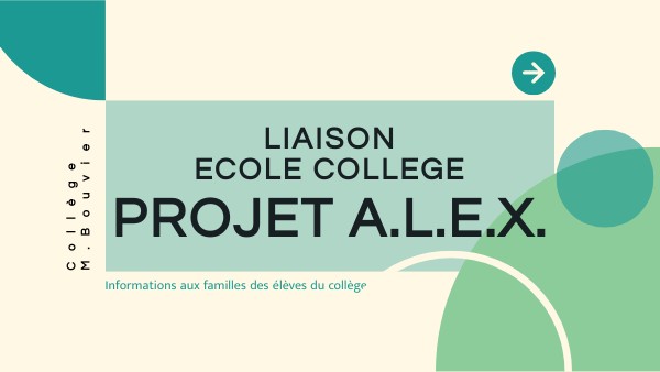 Projet ALEX : Parents de 6ème
