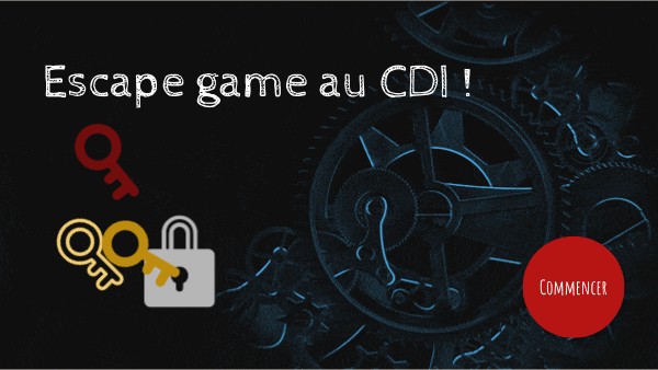 Escape game au CDI / 5ème