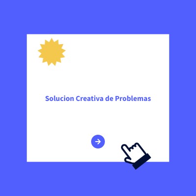 Tarjeta interactiva Solucion Creativa de Problemas