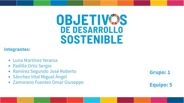 Presentación ODS | Genially