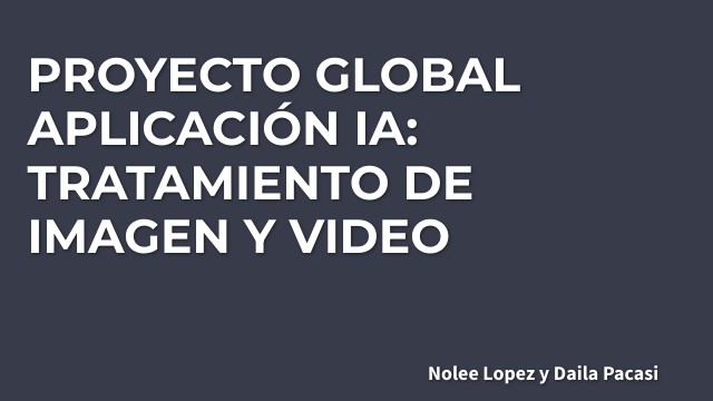 proyecto global