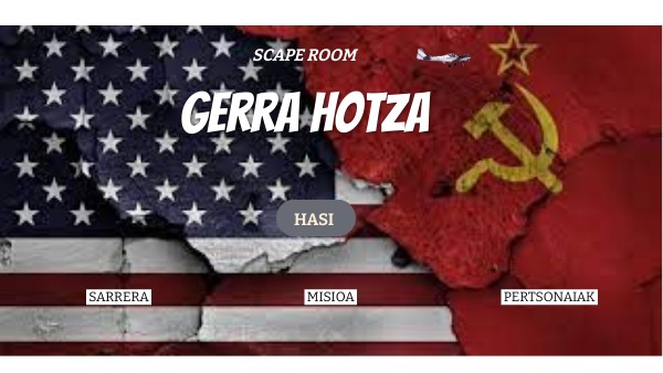 scape room gerra hotza