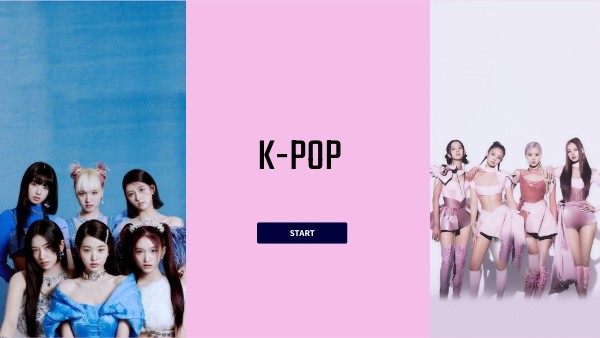 k-pop presentation