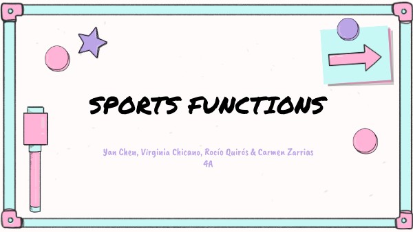 SPORT FUNTIONS