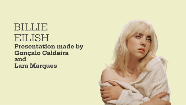 Billie Eilish Presentation | Genially