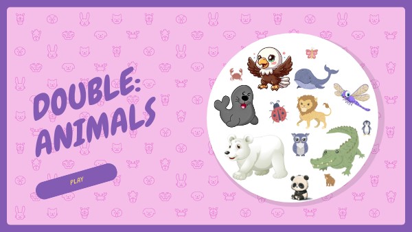 Double Animal Game. Alba