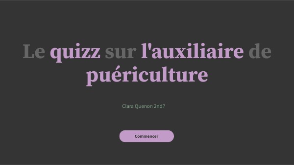 Quiz interactif basique