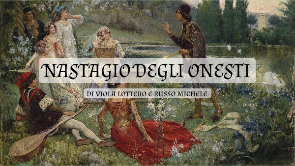 NASTAGIO DEGLI ONESTI