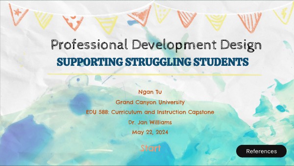 EDU 588- Professional Development Design | Genially