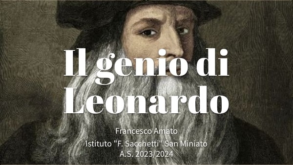 Presentazione Leonardo | Genially
