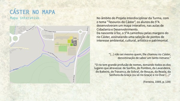 Cáster no mapa | Genially