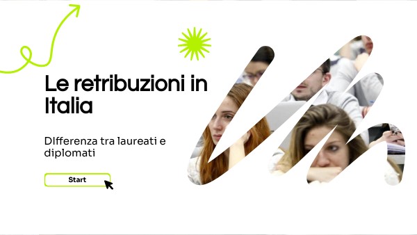Retribuzioni in Italia; differenza fra diplomati e laureati