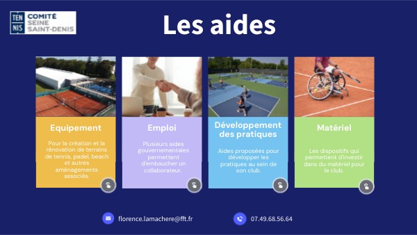 Aides et subventions