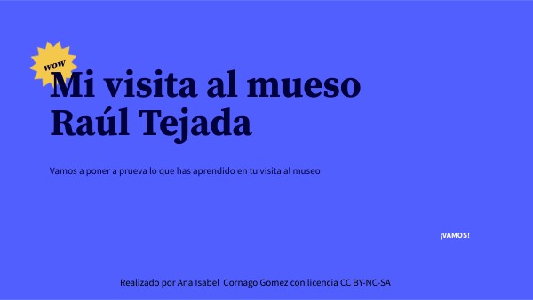 Mi visita al museo Raúl Tejada