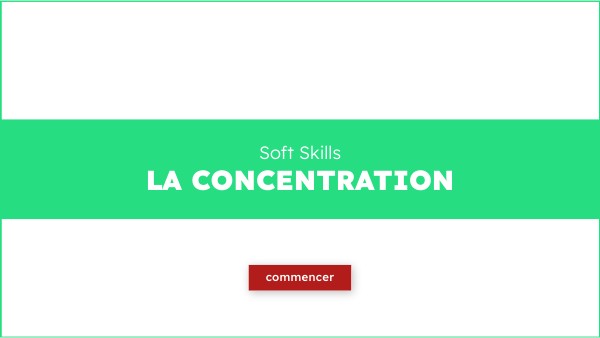 Introduction - La concentration | Genially