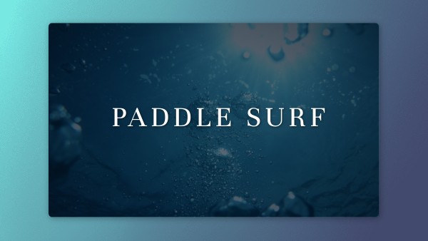 Presentación Paddle Surf | Genially