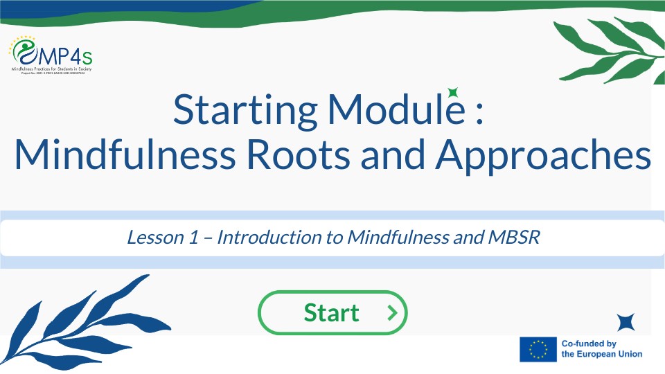 Starting Module : Lesson 1