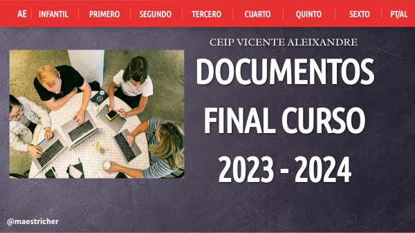 DOCUMENTOS FINAL DE CURSO 23/24