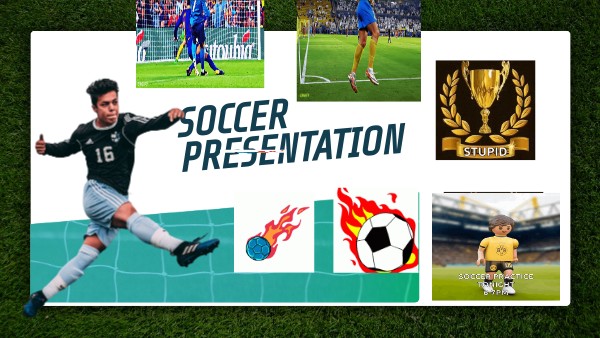 SOCCER PRESENTATION | Genially
