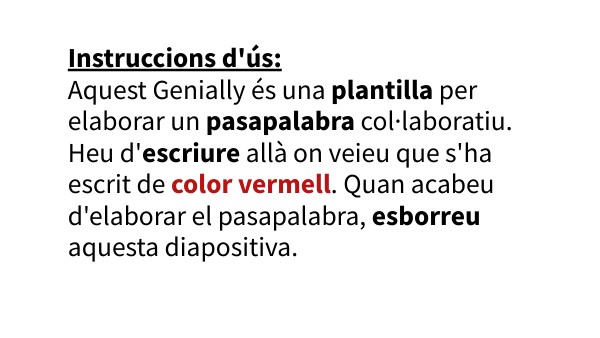 4t ECO - G6 Plantilla PASAPALABRA | Genially