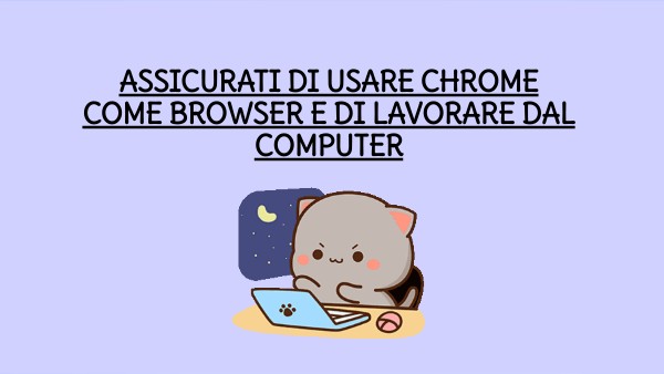 ESCAPE corso Maestra Giulia 1^ compito