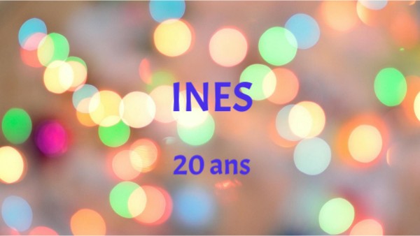 INES 20 ans | Genially