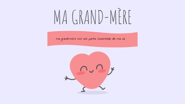 MA GRAND-MÈRE