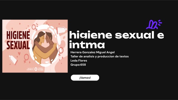 Higiene sexual e intima | Genially