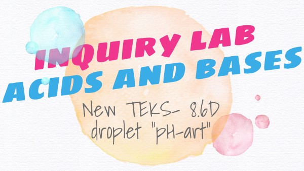 Acids and Bases Inquiry Lab