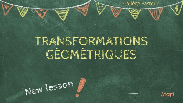 Transformations géométriques