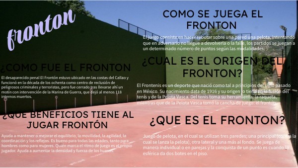 fronton