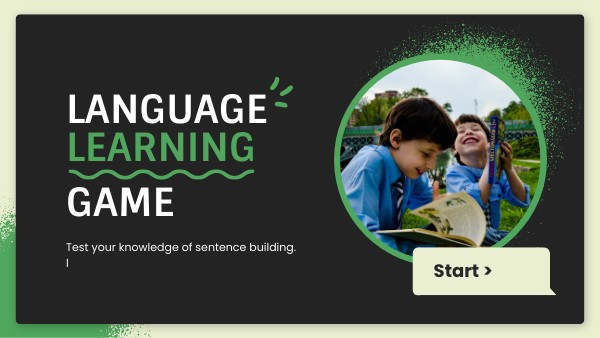 Building sentences with the long I | Genially