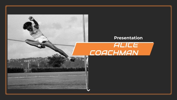 Présentation alice coachman