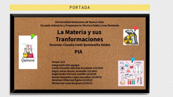 Pia LMyT Grupo 222 Equipo 5 | Genially