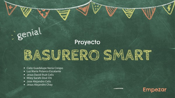 Presentación Basurero Smart | Genially