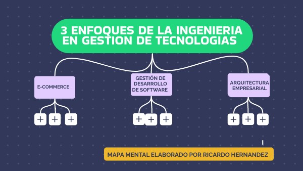 Mapa Mental TRES ENFOQUES