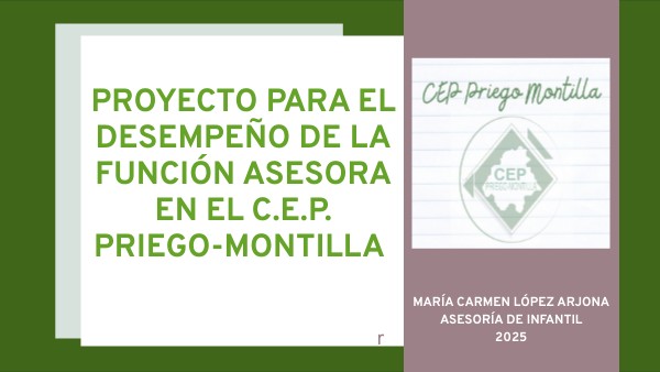Proyecto para el desempeño de la función asesora | Genially