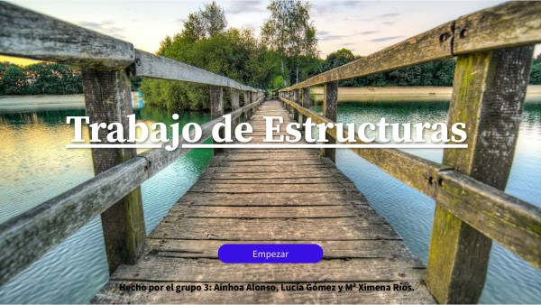 Presentación las estructuras . | Genially