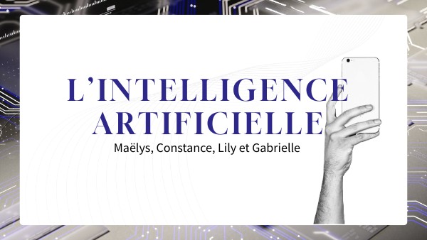 Présentation big data & IOT | Genially