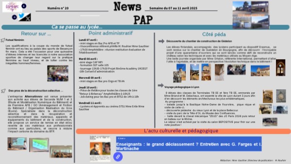 Copie - Copie - News pap 14 | Genially