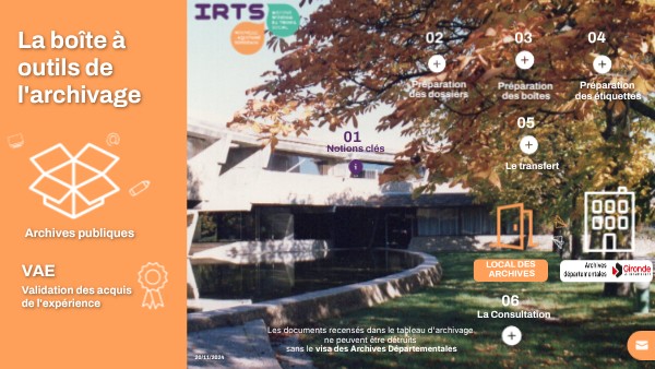 VAE-Archivage | Genially