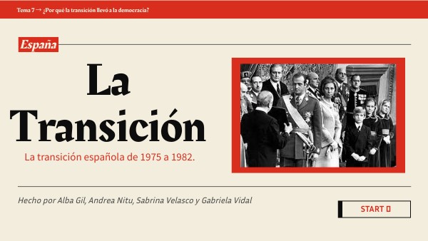 TRANSICIÓN | Genially